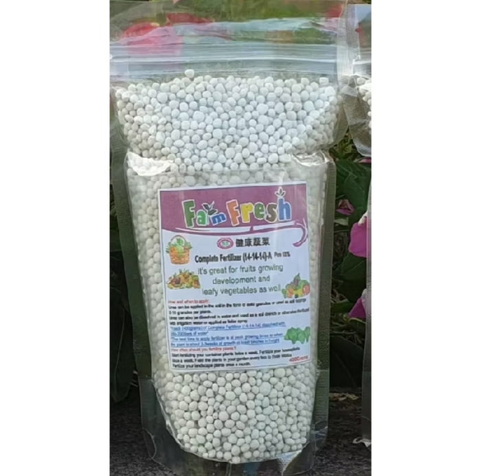 Complete 14-14-14(400g/pack, 500g/pack) and Urea 46-00 Fertilizer (400
